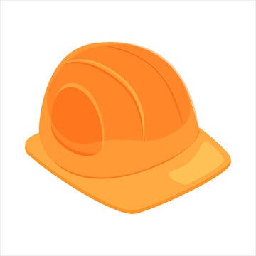 Orange Hard Hat Clip Art