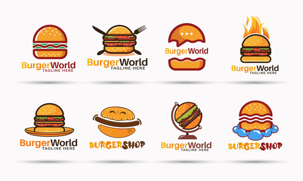 "Burger Logo" Images – Browse 1,118 Stock Photos, Vectors, and Video ...