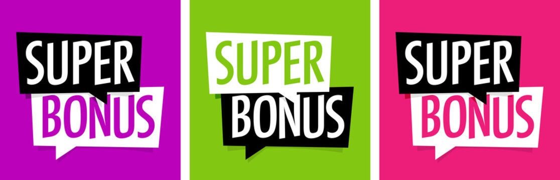 "Super Bonus" Bilder – Durchsuchen 321 Archivfotos, Vektorgrafiken und ...