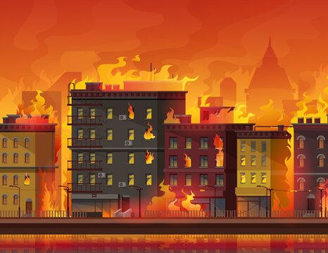 9,436 BEST House On Fire Cartoon IMAGES, STOCK PHOTOS & VECTORS | Adobe ...