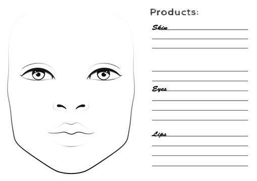 Makeup Face Charts Images – Browse 3,758 Stock Photos, Vectors, and ...