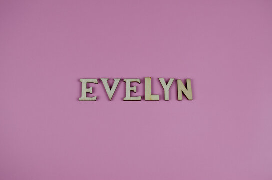Evelyn Name Graphic