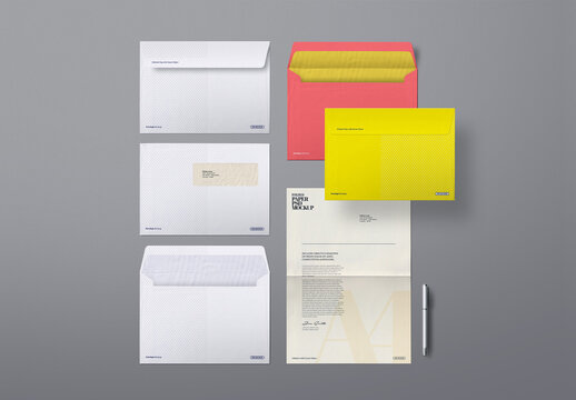 Window Envelope Mockup Images – Browse 1,326 Stock Photos, Vectors, and ...