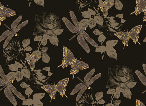 2,499 BEST Rose Gold Butterfly IMAGES, STOCK PHOTOS & VECTORS | Adobe Stock