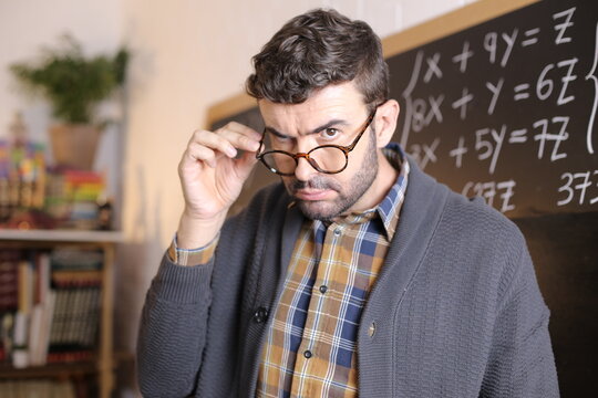 Strict Male Teacher Images – Browse 2,079 Stock Photos, Vectors, and ...