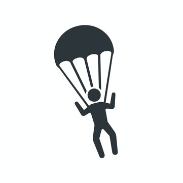 Skydiving Icon
