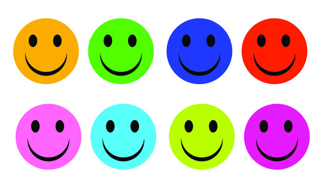 Smiley Face SVG Smiley PNG Happy Face SVG Rainbow Smileys, 45% OFF