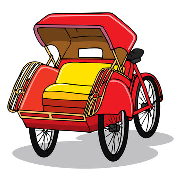 Imágenes de Becak: descubre bancos de fotos, ilustraciones, vectores y ...