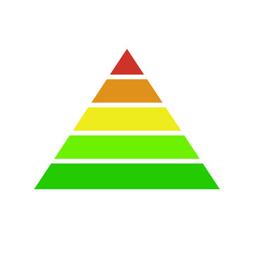 Pyramid Template With 5 Levels