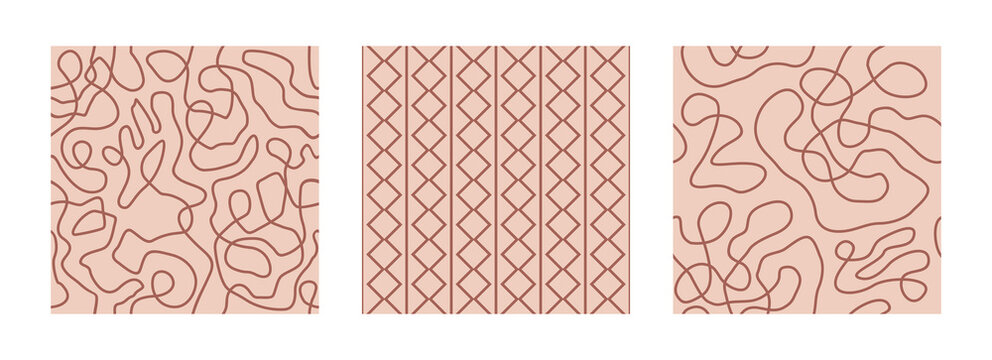 Continuous Line Patterns