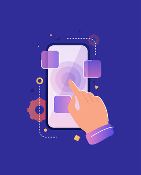 Touch Vector Images – Browse 484,596 Stock Photos, Vectors, and Video ...