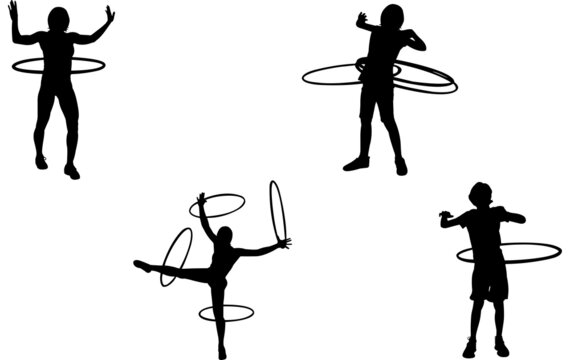 Hooping Silhouette