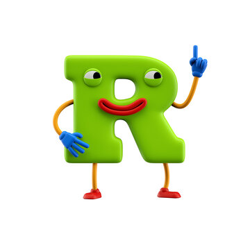 R Alphabet Animation