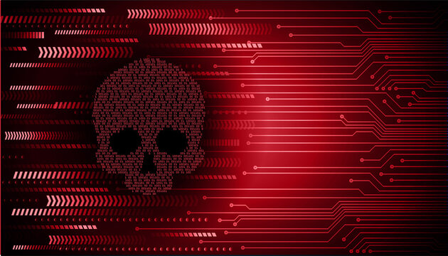 Hacking Skull Logo