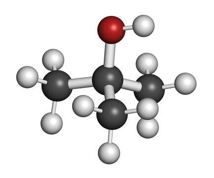 T Butanol Structure