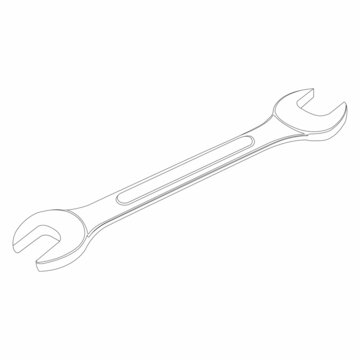 Box End Wrench Drawing