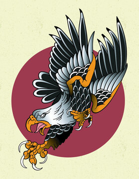 Traditional Eagle Sailor Jerry