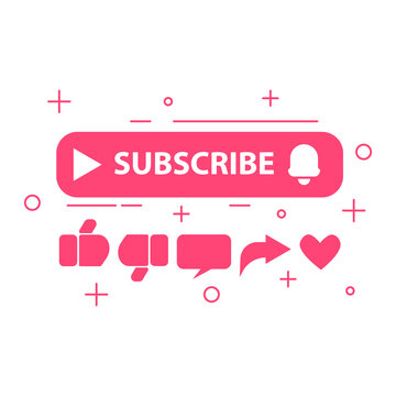 Pink Subscribe Button Bilder – Durchsuchen 783 Archivfotos ...