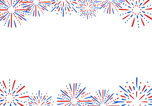 Firecracker Border Clipart