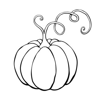 Black And White Fall Clipart