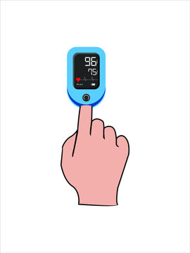 Clipart Pulse Oximeter