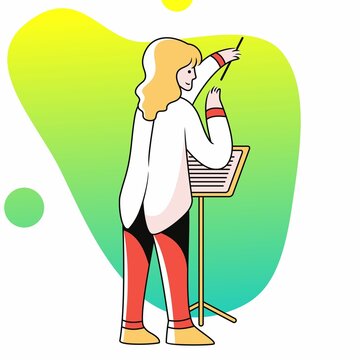 Music Director Clipart