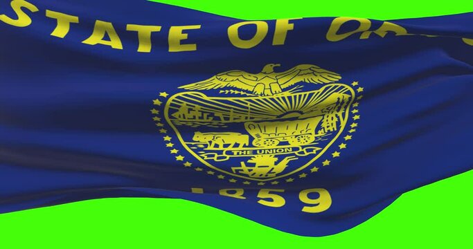 Oregon State Flag 2022