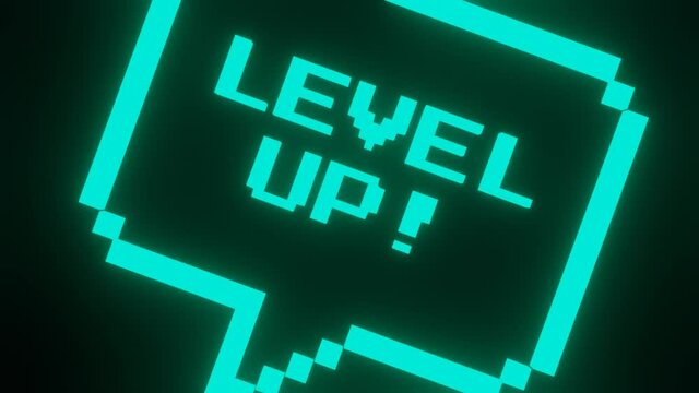 Neon Level Up Images – Browse 947 Stock Photos, Vectors, and Video ...
