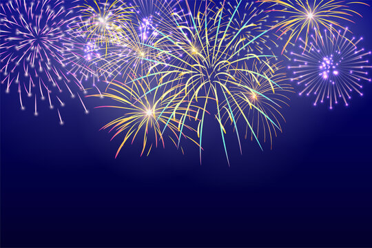 Fireworks Background Wallpaper