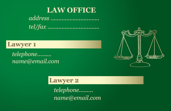 Advocate Visiting Card Images – Browse 430 Stock Photos, Vectors, and ...