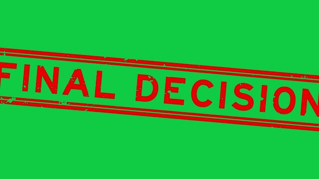 "Final Decision" Bilder – Durchsuchen 356 Archivfotos, Vektorgrafiken ...