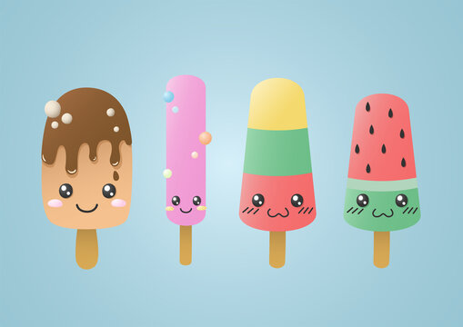 Popsicle Character Images – Browse 4,663 Stock Photos, Vectors, and ...