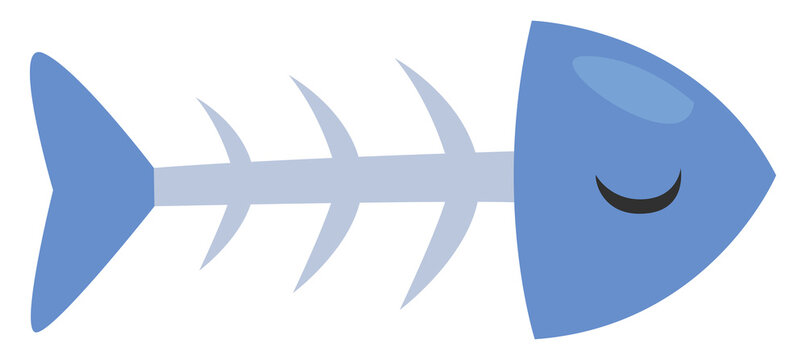 Fish Bones Clipart