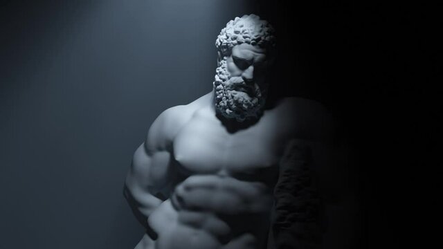 Hercules Greek God Statue