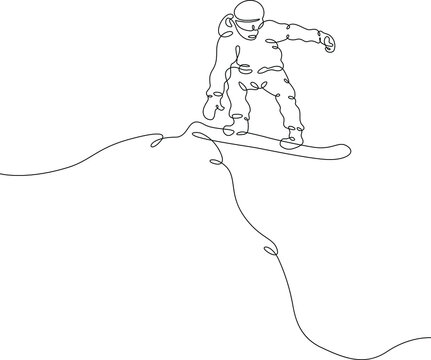 Snowboard Drawing