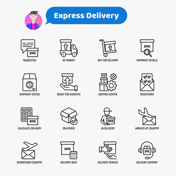 Delivery Details Icons Images – Browse 7,045 Stock Photos, Vectors, and ...