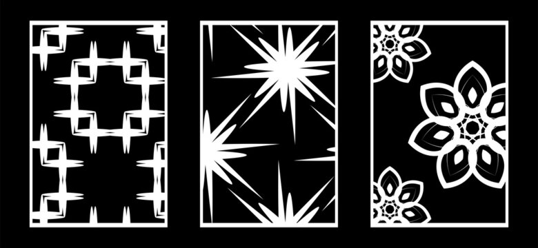 Laser Cutting Template Set Simple Images – Browse 543 Stock Photos ...