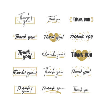 Cursive Thank You Font Images – Browse 1,610 Stock Photos, Vectors, and ...