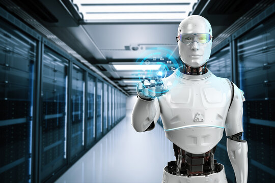 รูปภาพ"Robot Automatic Data Storage And Center Database – เลือกดู ...