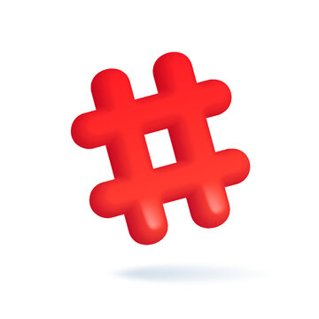 Hashtag And Red Images – Browse 6,448 Stock Photos, Vectors, and Video ...