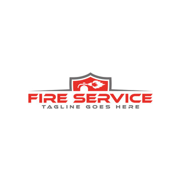 Fire Safety Logo Design