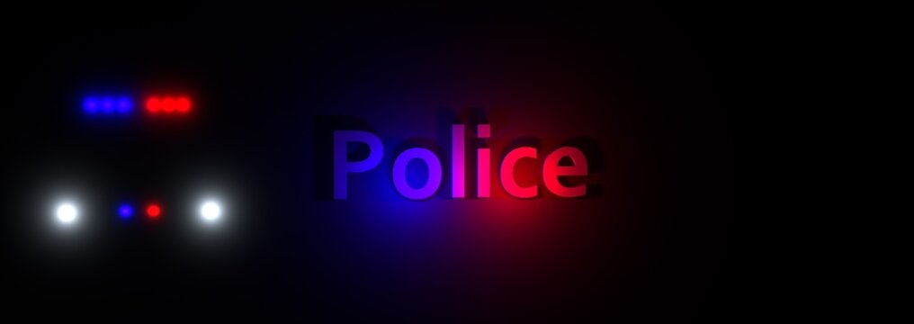 Animated Police Lights And Sirens