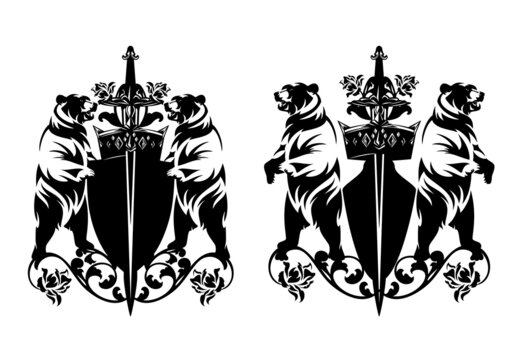 Medieval Bear Symbol