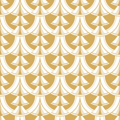 Sewing fabric with Abstract seamless pattern in Art Deco style. - CottonBee