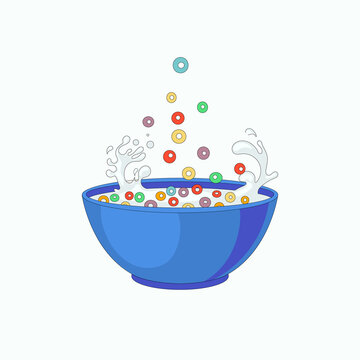 Cereal Bowl Cartoon Images – Browse 4,657 Stock Photos, Vectors, and ...