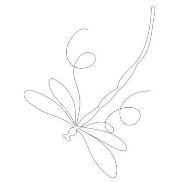 Dragon Fly Line Drawing Images – Browse 16,344 Stock Photos, Vectors ...