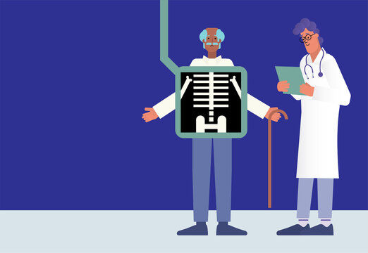 Cartoon X Ray Machine