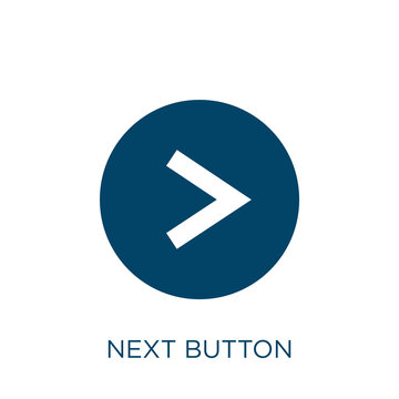 Next Button Icon Blue