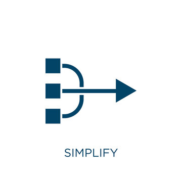 Simplification Icon
