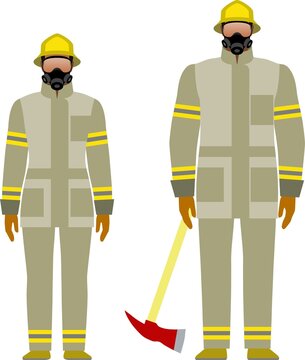 "Firefighter Vector" Images – Browse 105 Stock Photos, Vectors, and ...